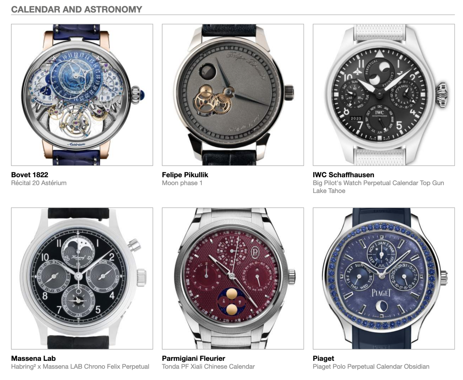 Ian's Predicted Winners of the 2023 Grand Prix d’Horlogerie de Genève ...