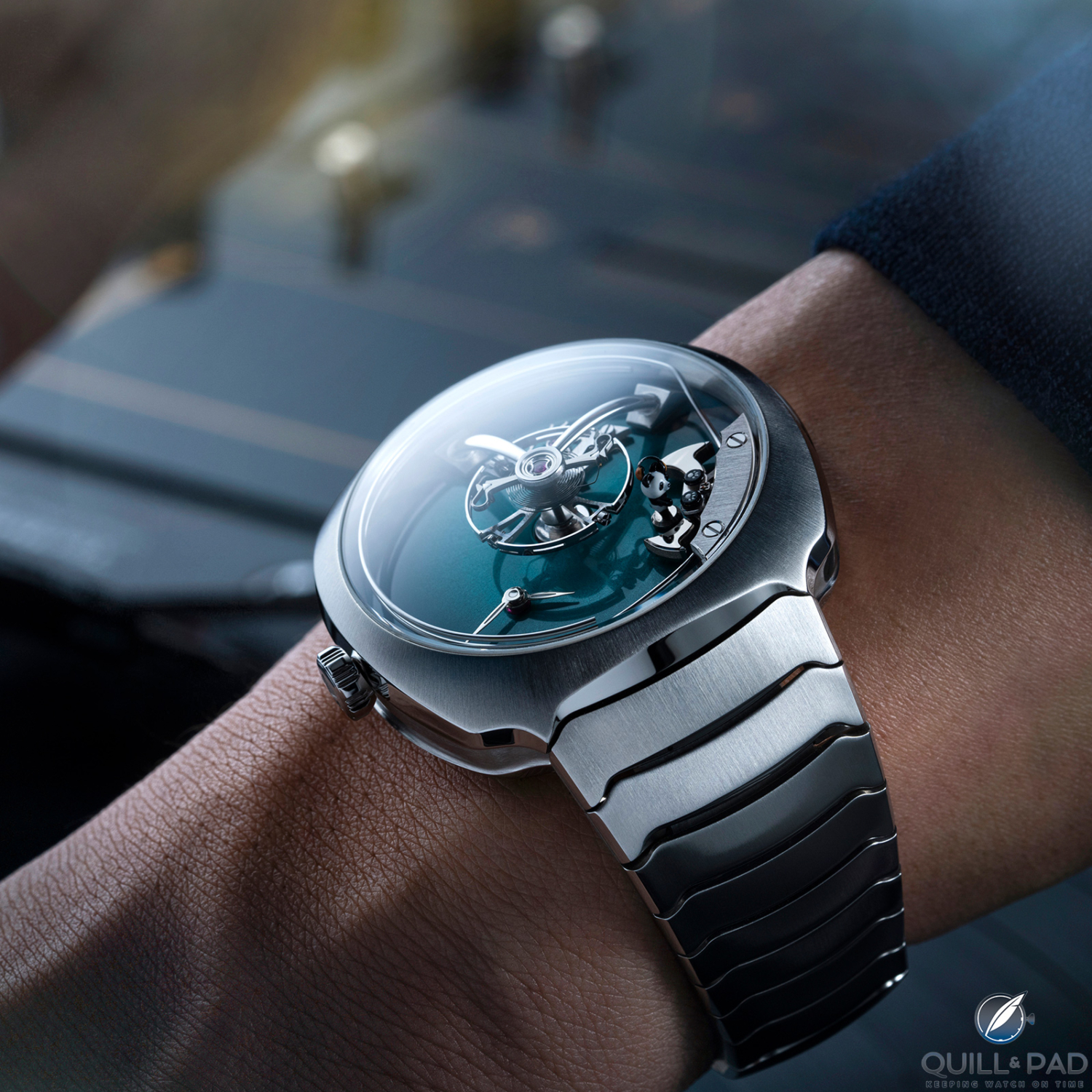H. Moser & Cie x MB&F Streamliner Pandamonium: The Most Unique Watch in ...