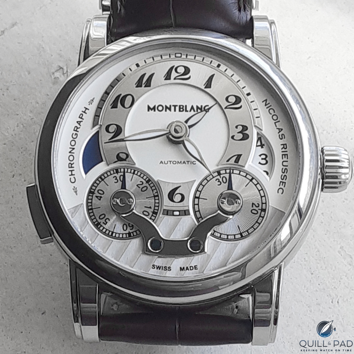 Montblanc Nicolas Rieussec GMT Chronograph: It Features the Combined ...