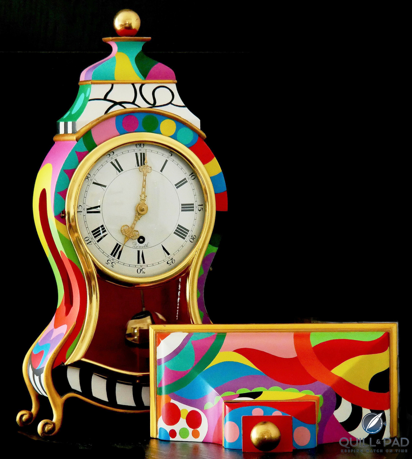 Vanessa Lecci’s Colorfully ‘Insane’ Pendule Neuchâteloise clocks ...