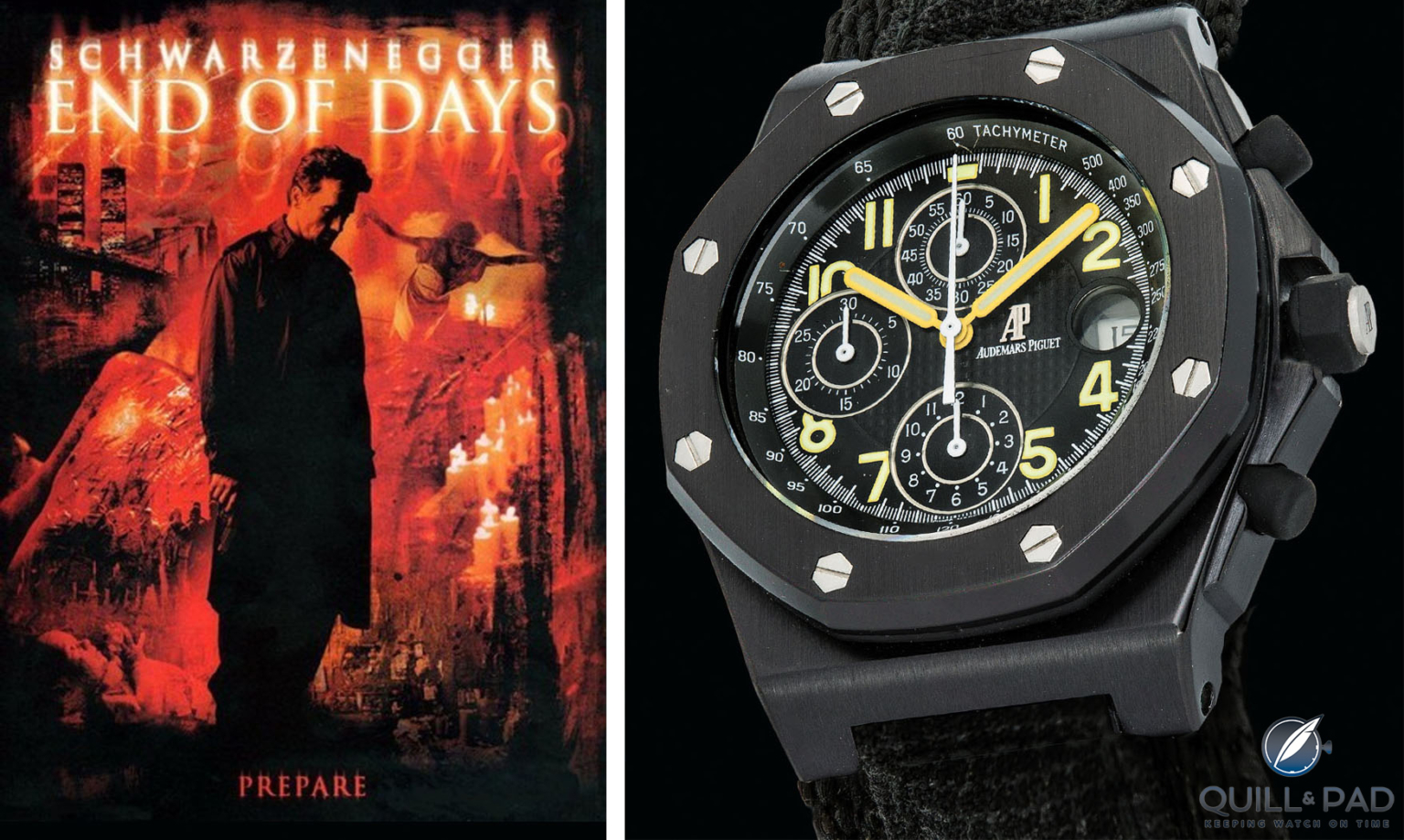 30th anniversary of the Audemars Piguet Royal Oak Offshore: Celebrity Collaborations - Quill & Pad