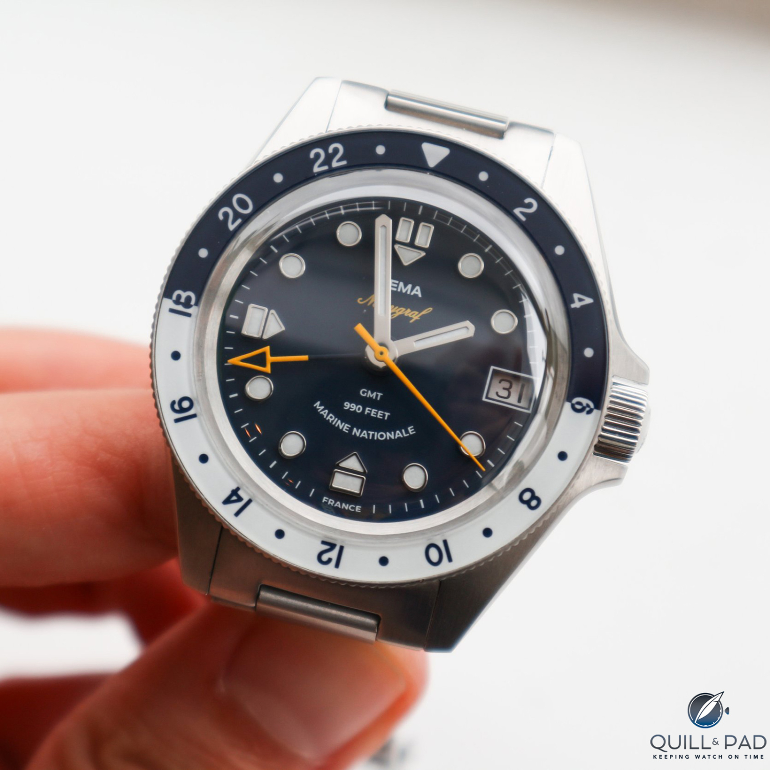 Yema Navygraf Marine Nationale GMT Review: For the Love of (relatively ...