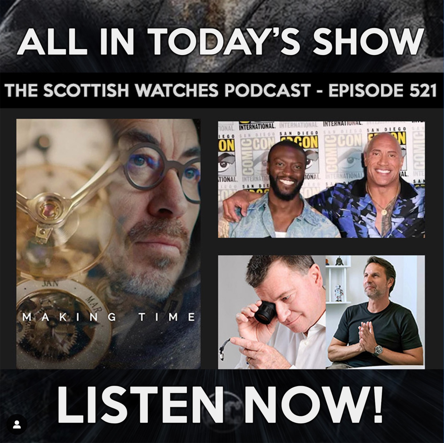 Scottish Watches Podcast #521: Convincing Aldis Hodge to Make the ...