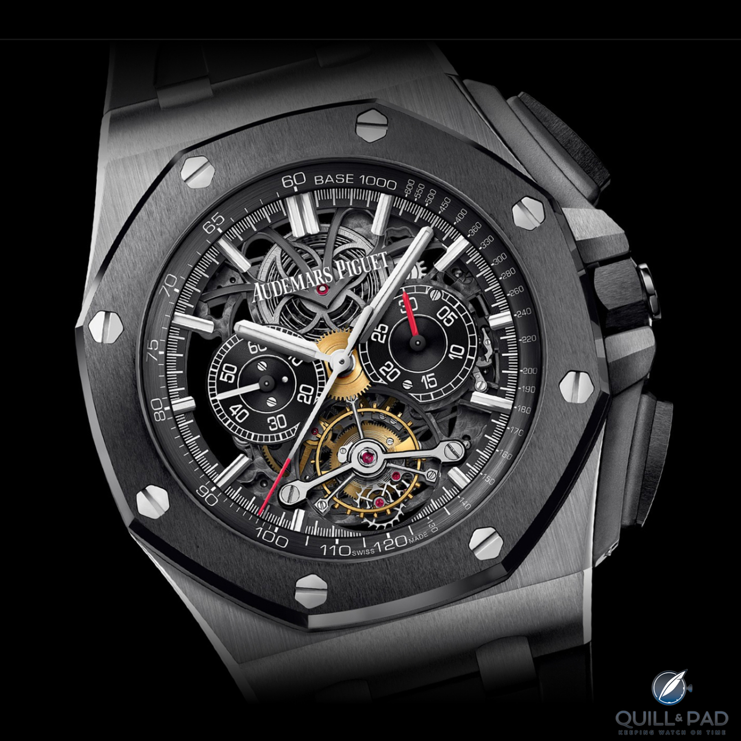 30th anniversary of the Audemars Piguet Royal Oak Offshore: Tourbillon ...