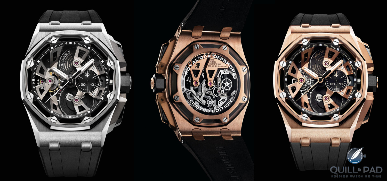30th anniversary of the Audemars Piguet Royal Oak Offshore: Tourbillon ...