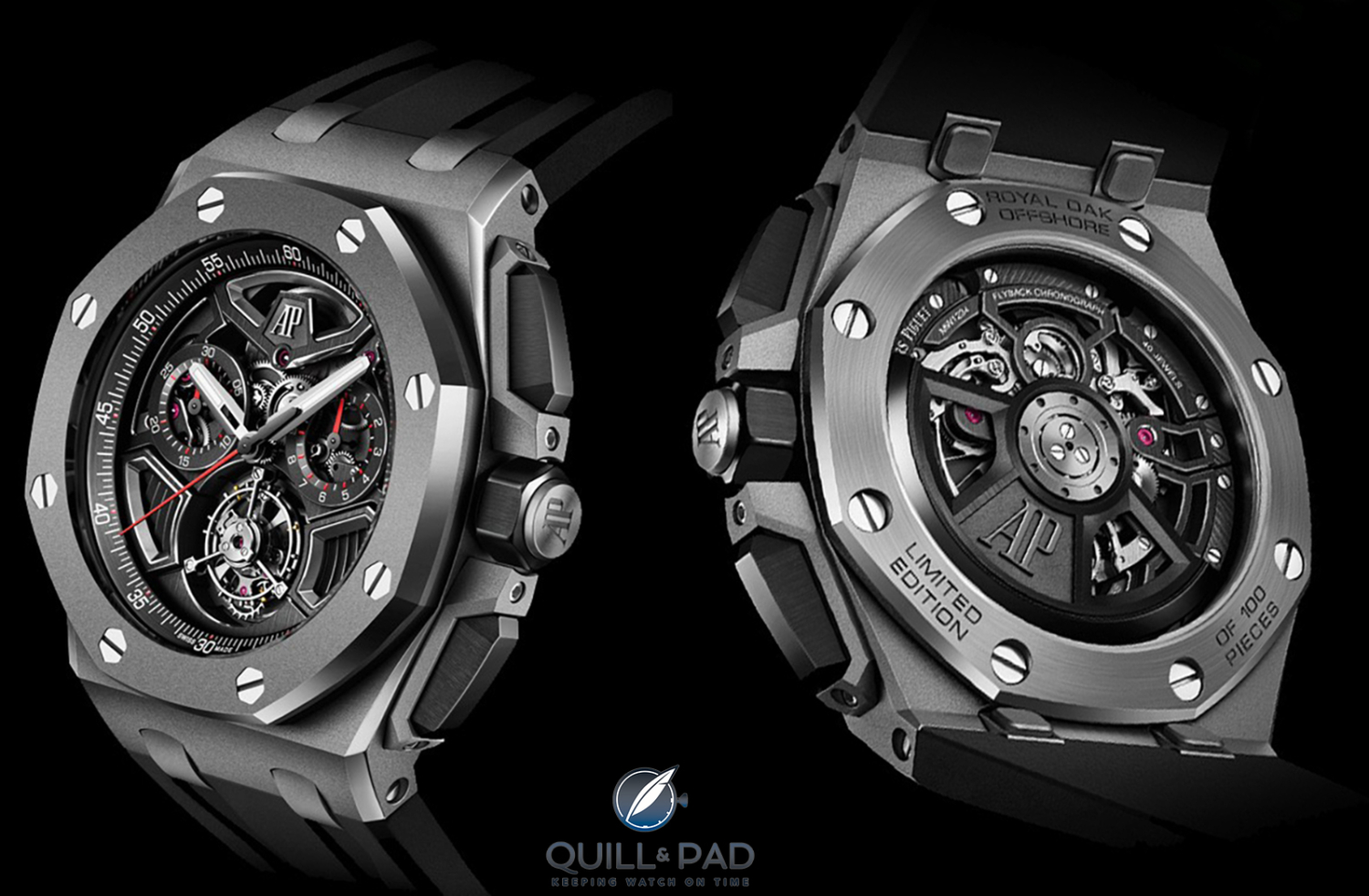 30th anniversary of the Audemars Piguet Royal Oak Offshore: Tourbillon ...