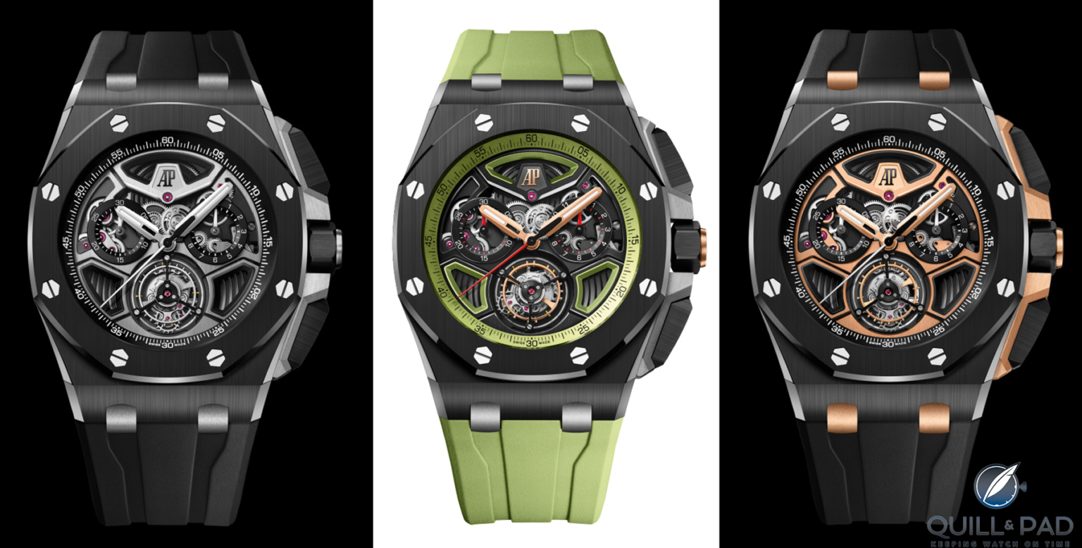30th anniversary of the Audemars Piguet Royal Oak Offshore: Tourbillon ...