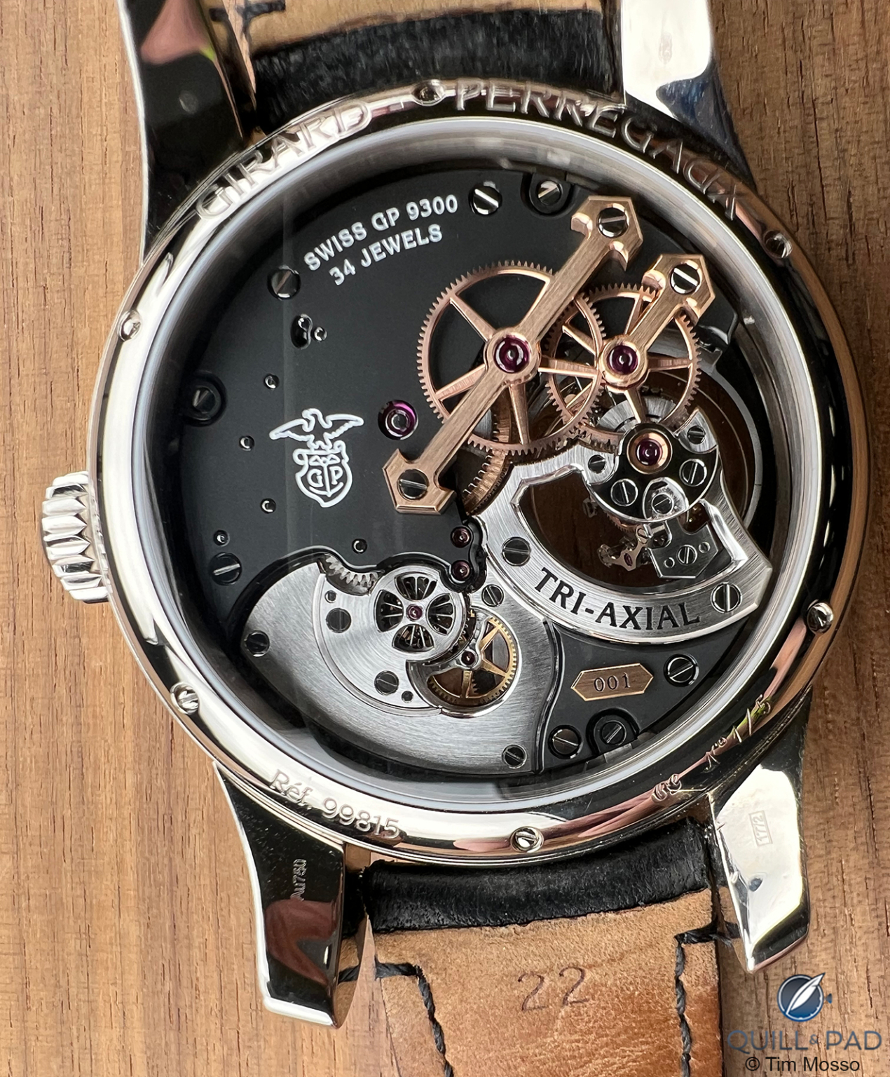 Girard-Perregaux Tri-Axial Tourbillon reviewed by Tim Mosso - Quill & Pad