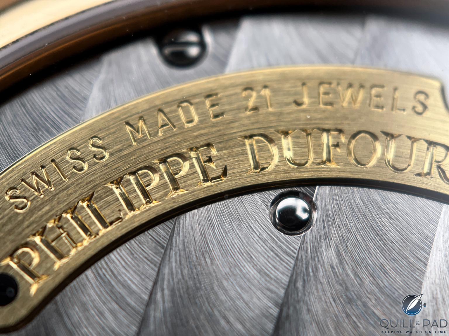 Philippe Dufour Simplicity Reviewed by Tim Mosso: Photofest! - Quill & Pad