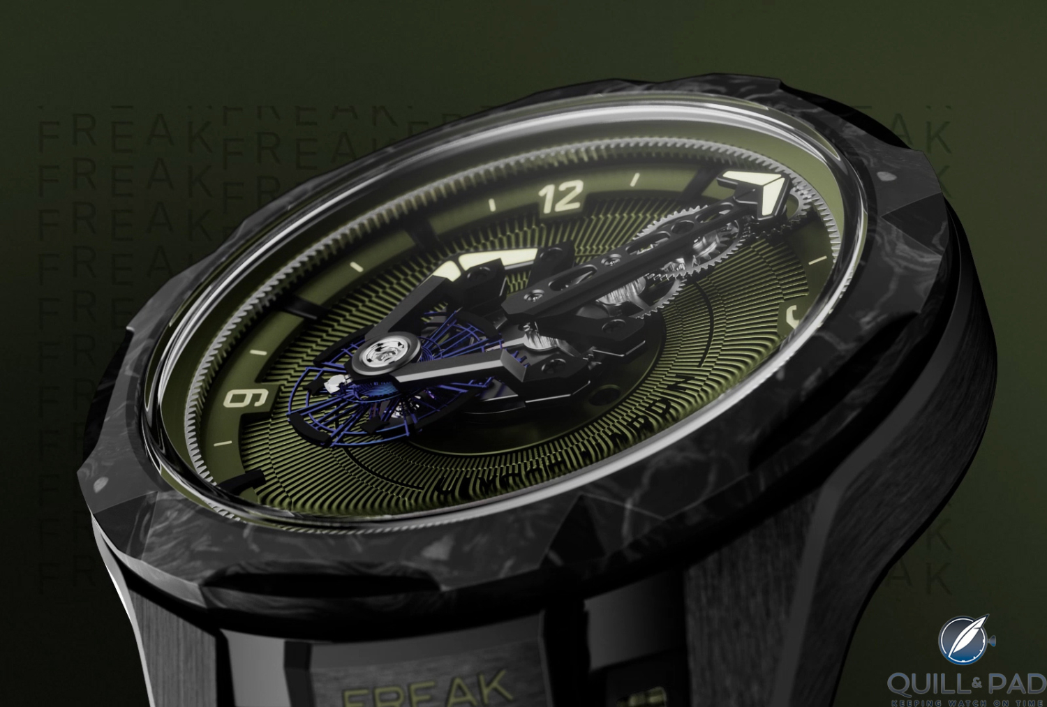 Ulysse Nardin Freak One Ops Reporting for Duty in Military Green ...