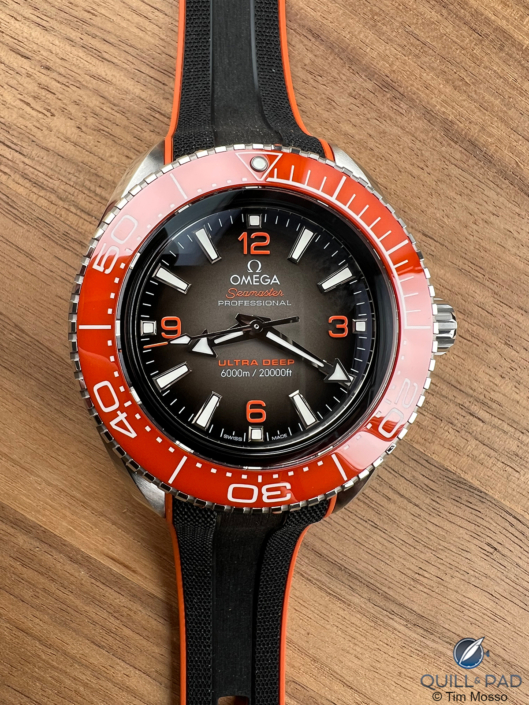 Omega Seamaster Planet Ocean Ultra Deep Review by Tim Mosso - Quill & Pad