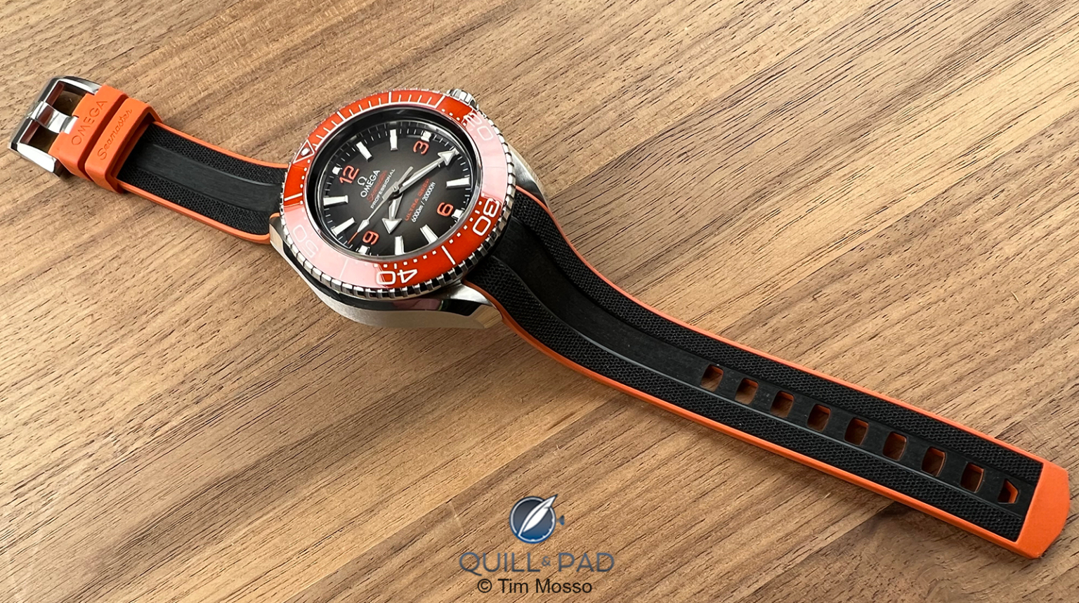 Omega Seamaster Planet Ocean Ultra Deep Review by Tim Mosso - Quill & Pad