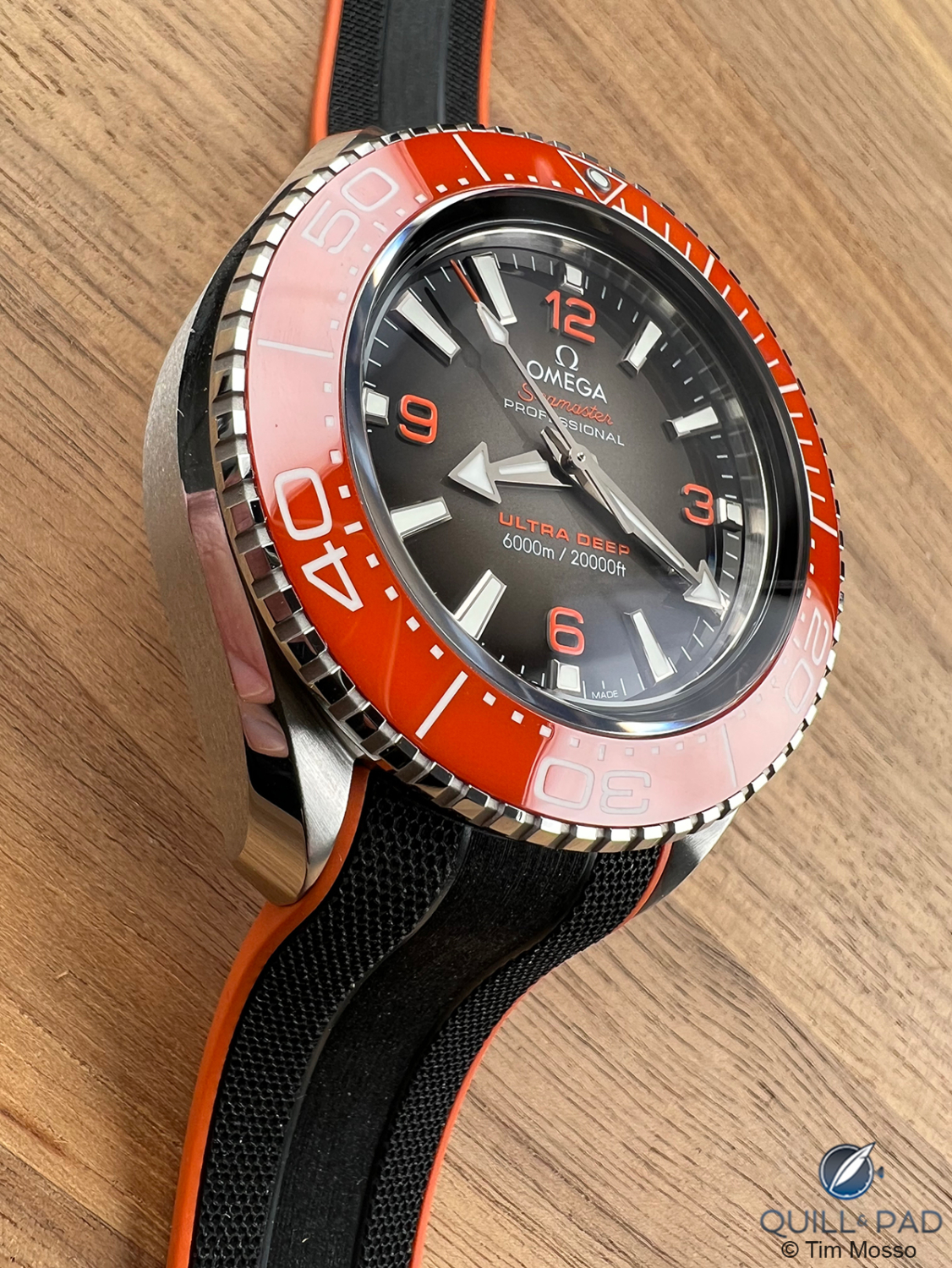 Omega Seamaster Planet Ocean Ultra Deep Review by Tim Mosso - Quill & Pad
