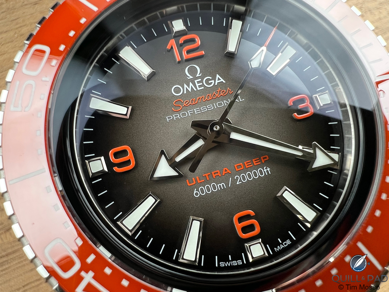 Omega Seamaster Planet Ocean Ultra Deep Review by Tim Mosso - Quill & Pad