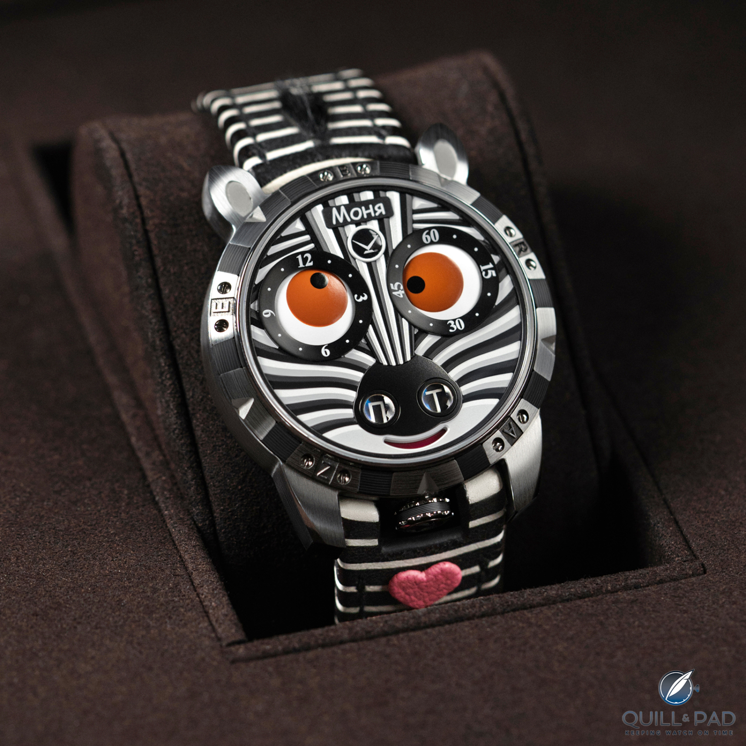 Konstantin Chaykin Wristmon Zebra Unique Piece Featuring First In-House ...