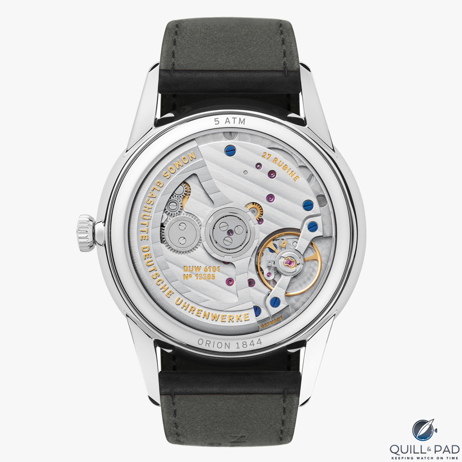 Nomos Orion Neomatic 41 Date New Black: Minimalistic with a Lot of Details and all for a ...