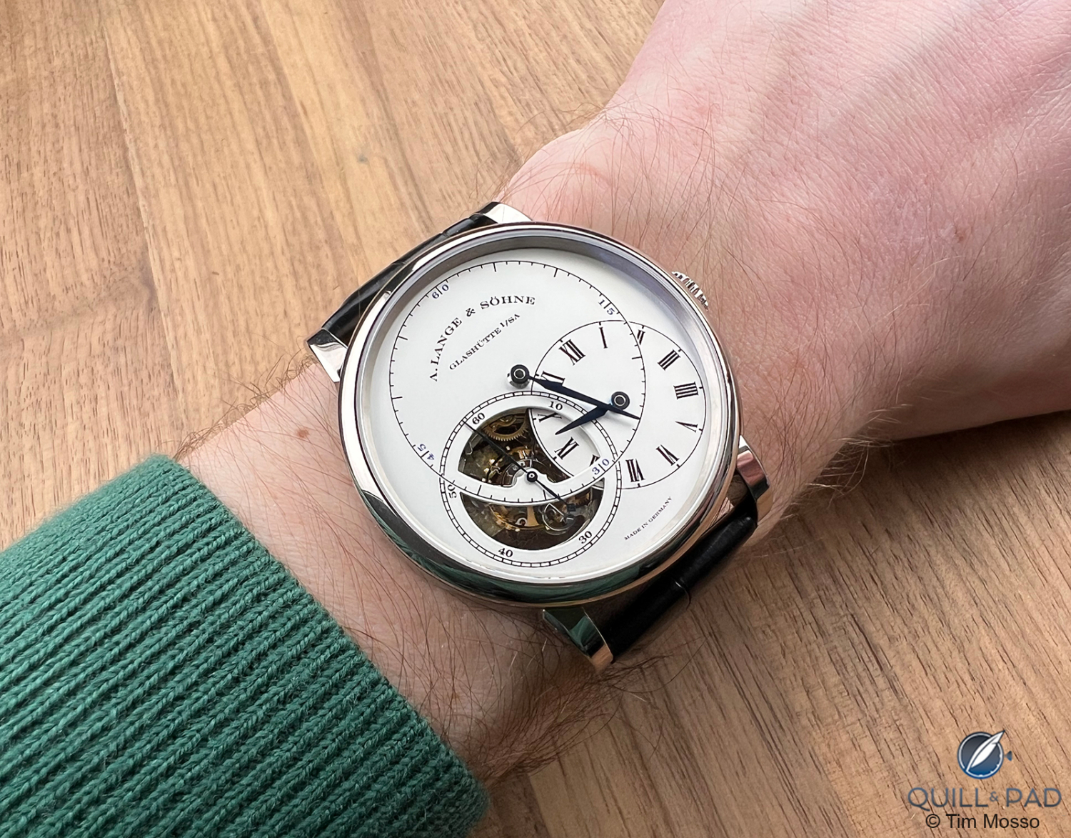 A. Lange & Söhne Richard Lange Tourbillon Pour le Mérite Reviewed by ...