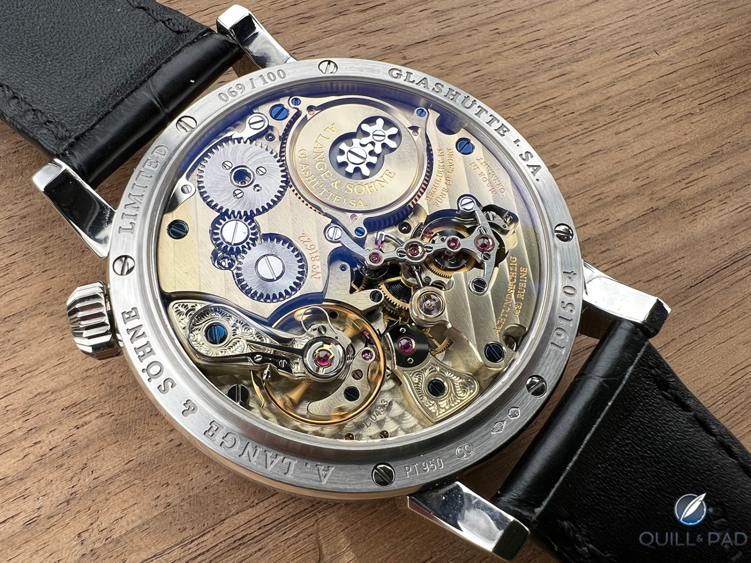 A. Lange & Söhne Zeitwerk Luminous Reviewed by Tim Mosso - Quill & Pad