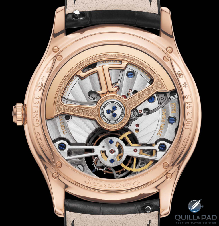 Jaeger-LeCoultre Blue Enamel Master Ultra Thin Tourbillon: Very Close ...
