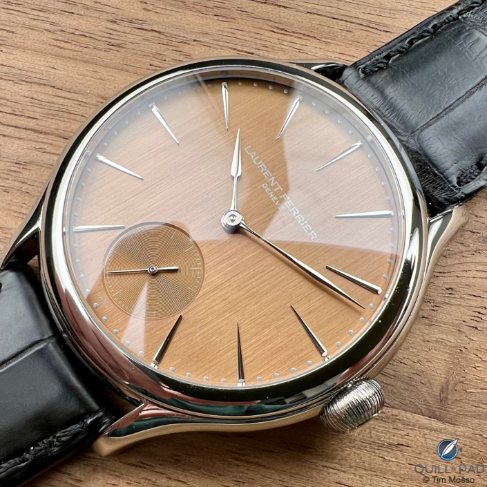 Laurent Ferrier Classic Micro-Rotor with Salmon Dial Reviewed by Tim ...