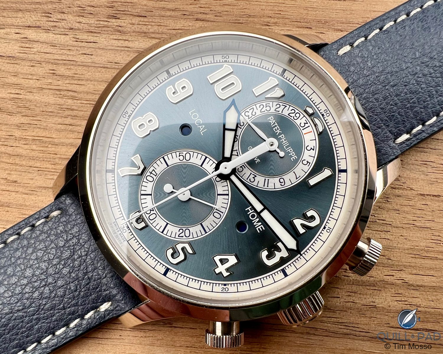 Patek Philippe Pilot Travel Time Chronograph Reviewed by Tim Mosso ...
