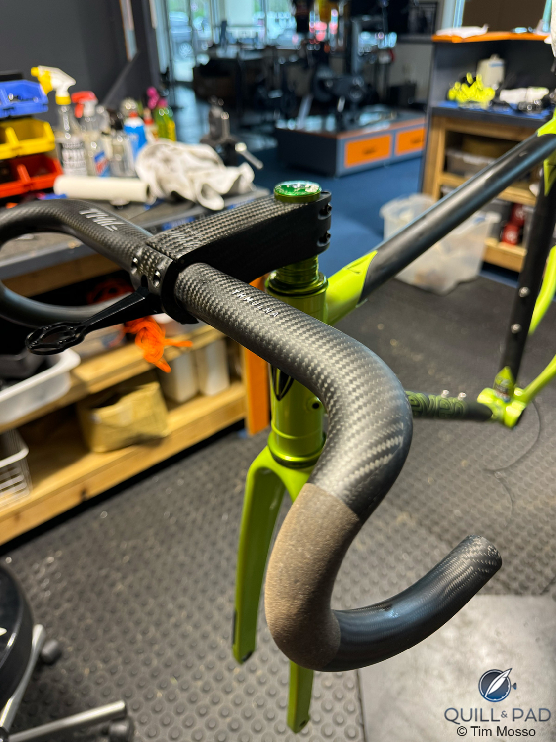 Tim Mosso Builds a Custom Road Bike Part III: The Parts - Quill & Pad