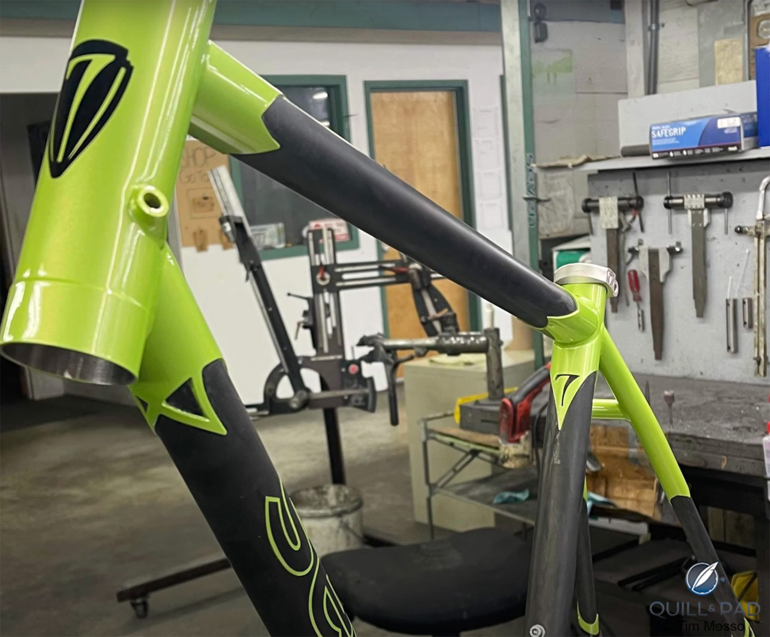 Tim Mosso Builds a Custom Road Bike Part 2: The Frame - Quill & Pad