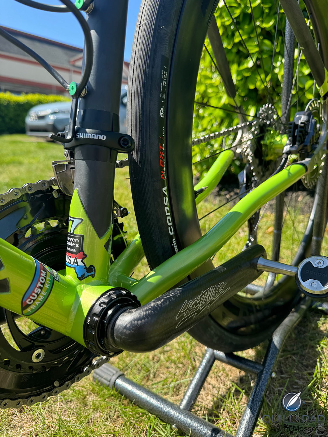 Tim Mosso Builds a Custom Road Bike Part 2: The Frame - Quill & Pad