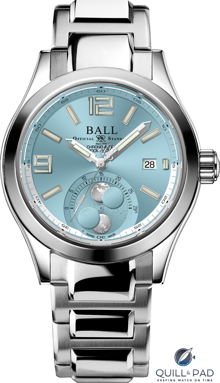 Ball Watch Engineer II Moon Phase Chronometer: Lume on the Moon and ...