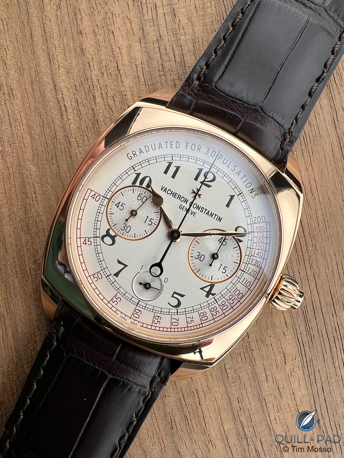 Vacheron Constantin Harmony Chronograph Reviewed by Tim Mosso - Quill & Pad