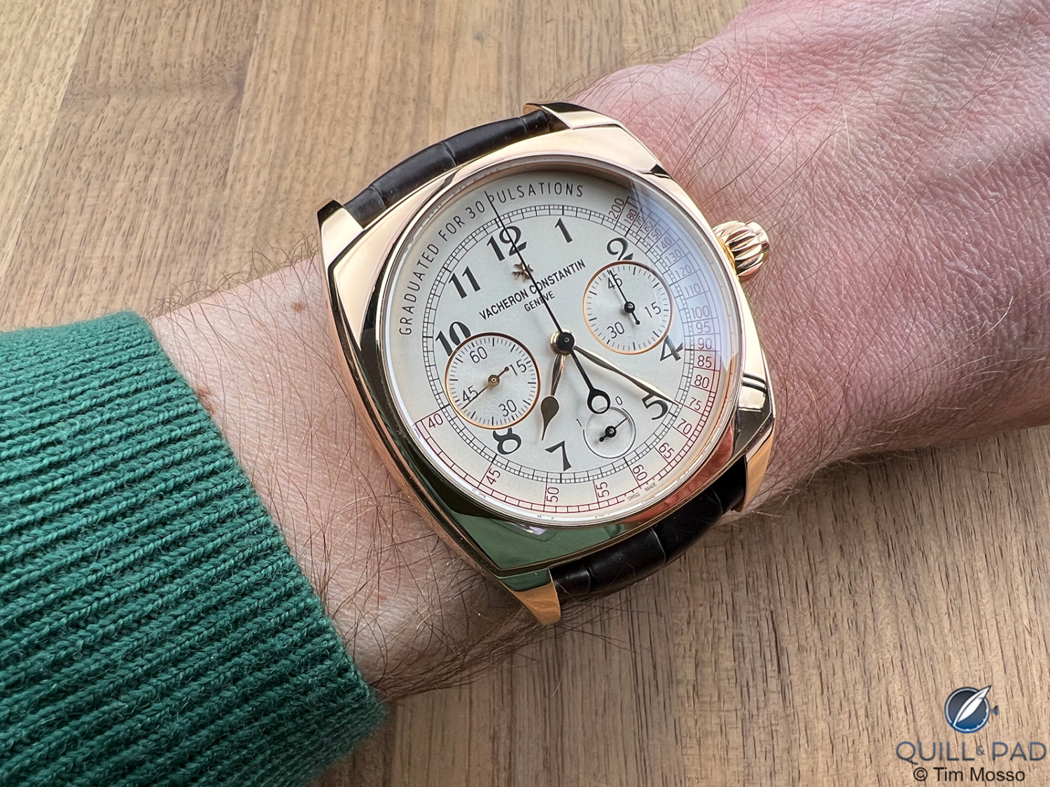 Vacheron Constantin Harmony Chronograph Reviewed by Tim Mosso - Quill & Pad