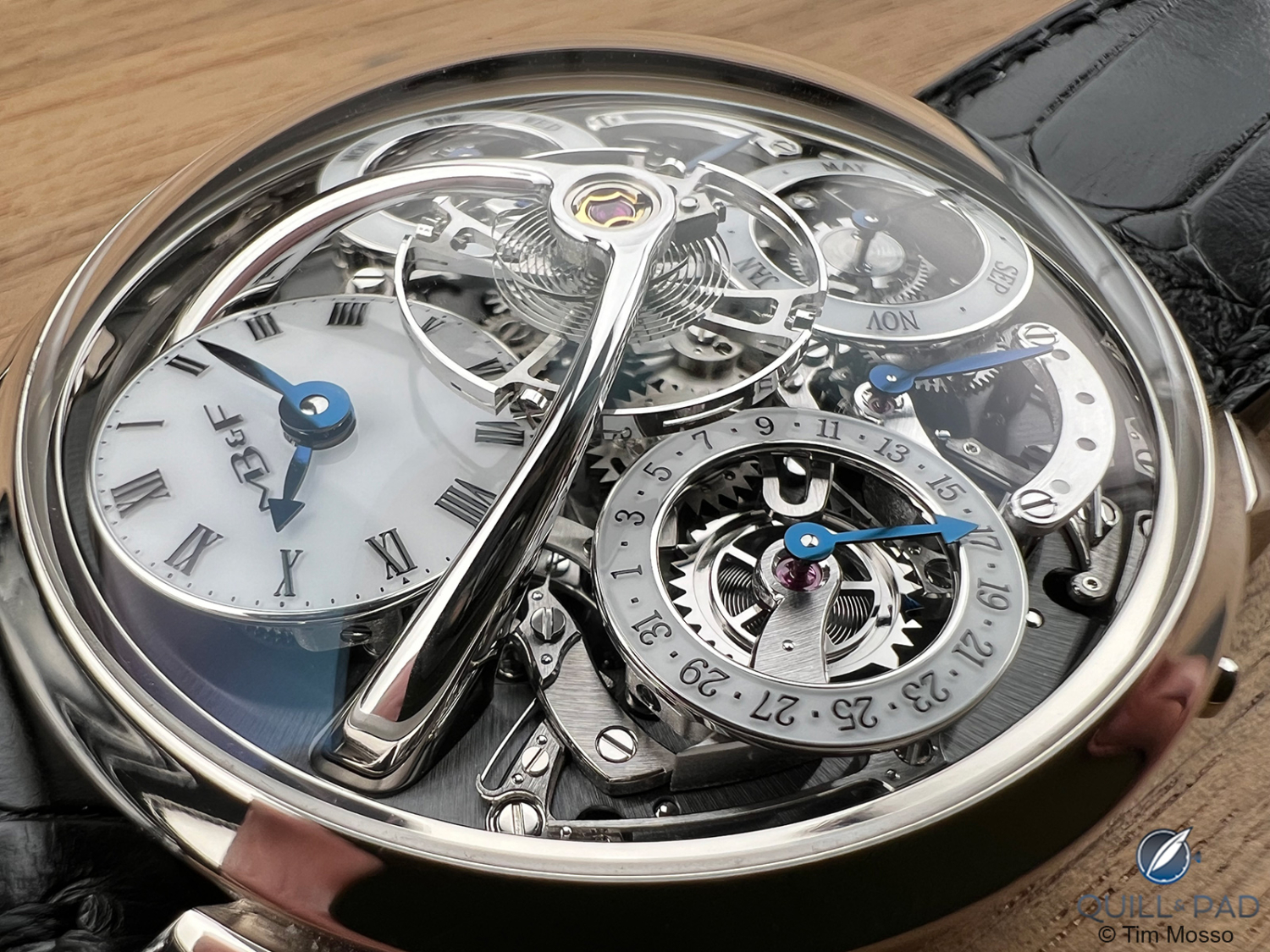 MB&F Legacy Machine Perpetual Reviewed by Tim Mosso - Quill & Pad