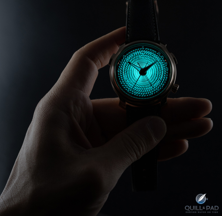 New Ming 20.01 Series 3 Chronograph with Sensational Borosilicate Dial ...