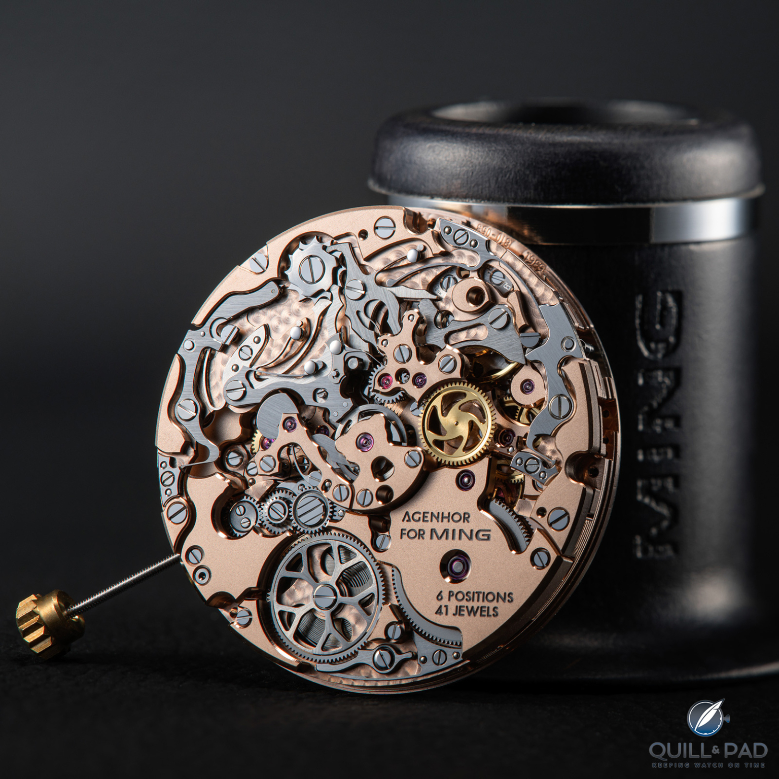 New Ming 20.01 Series 3 Chronograph with Sensational Borosilicate Dial ...