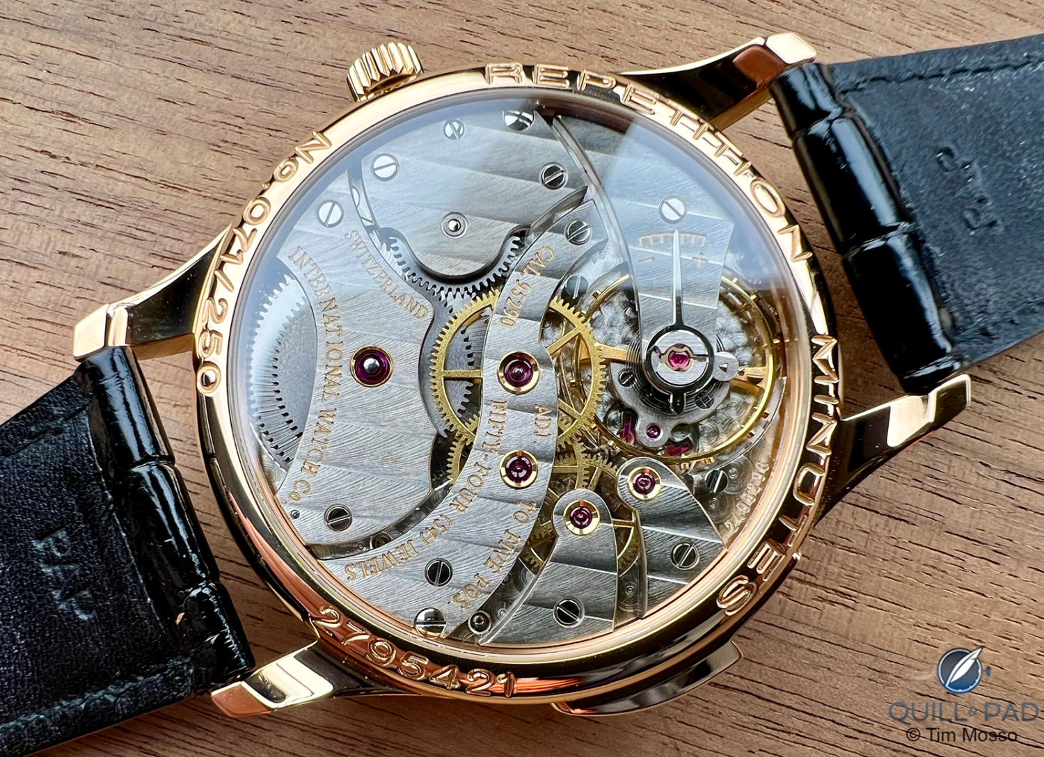 IWC Portugieser Minute Repeater Reviewed by Tim Mosso - Quill & Pad