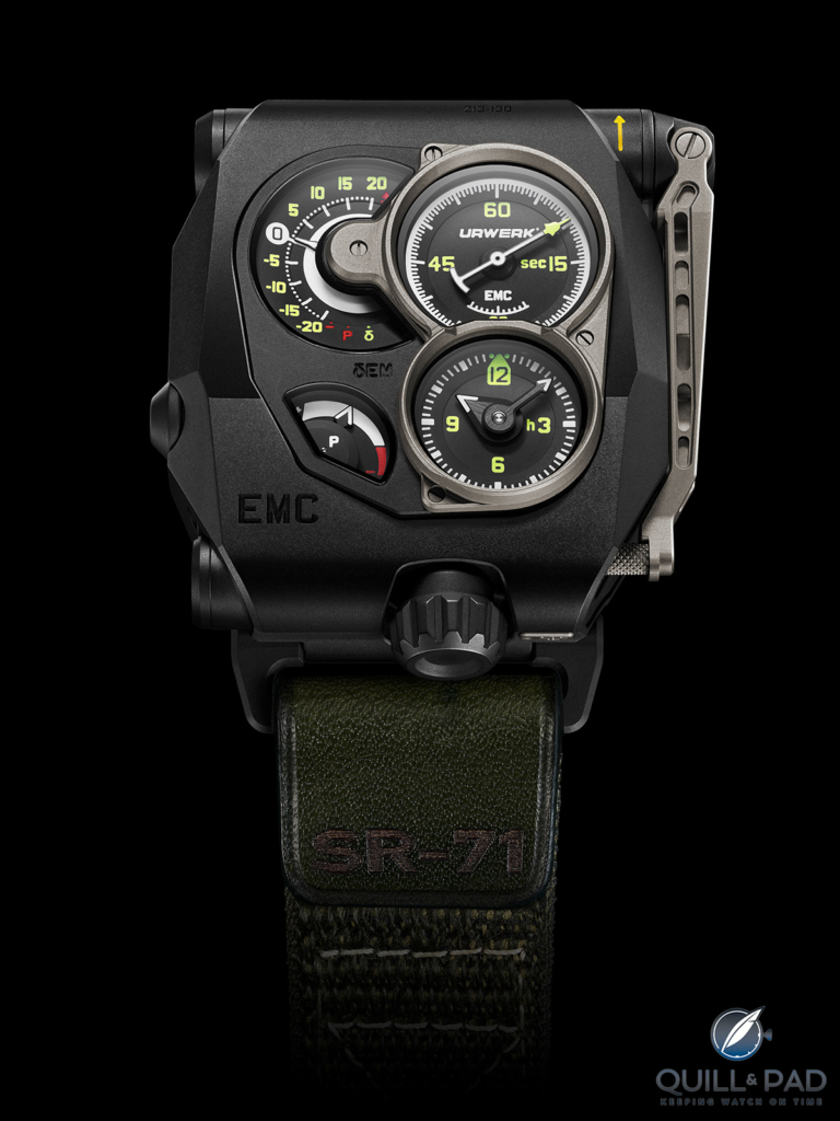 Urwerk EMC SR-71: Philosophy of Excellence from the Skies to your Wrist ...