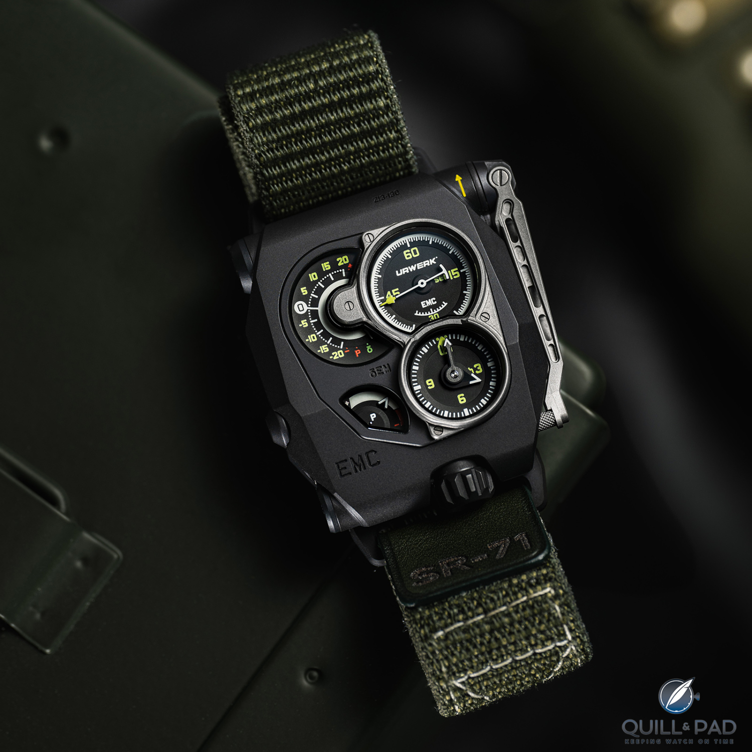 Urwerk EMC SR-71: Philosophy of Excellence from the Skies to your Wrist ...