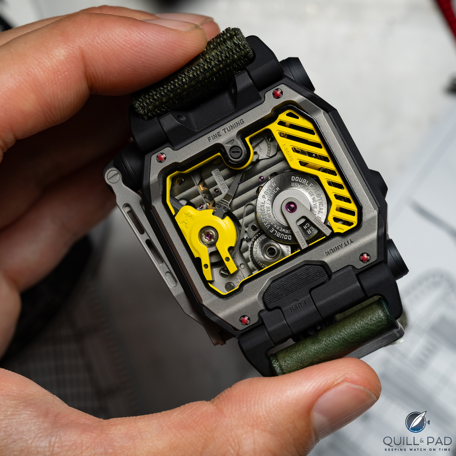 Urwerk EMC SR-71: Philosophy of Excellence from the Skies to your Wrist ...