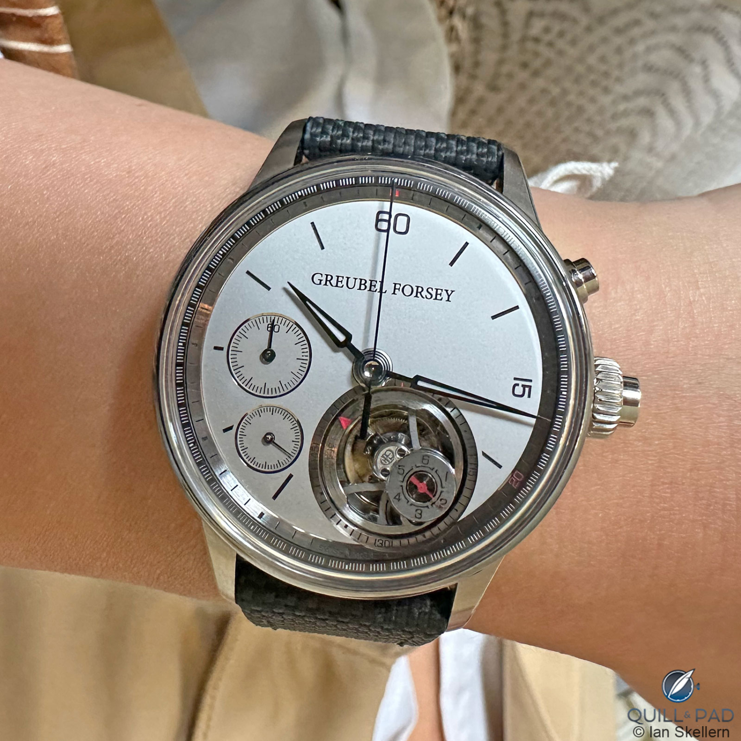 Greubel Forsey Nano Foudroyante EWT with Flying Tourbillon: Lightning ...