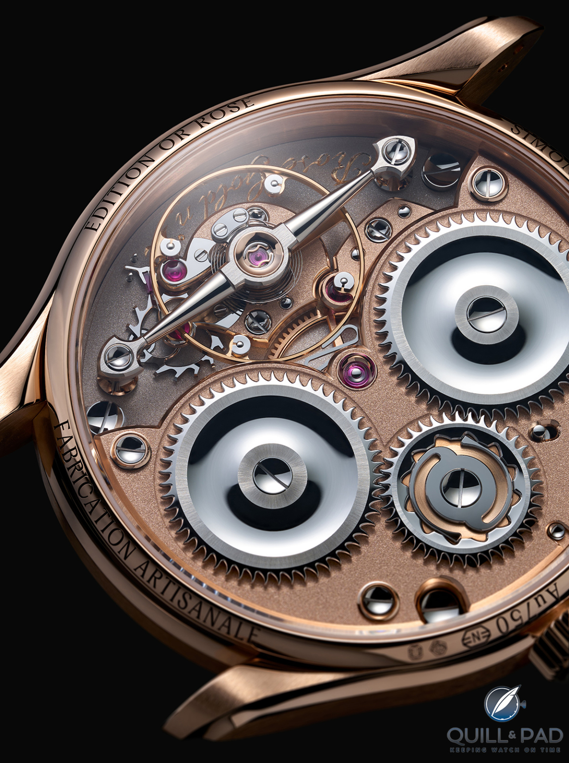 New Release: Chronomètre Artisans by Simon Brette ‘Rose Gold’ Limited ...