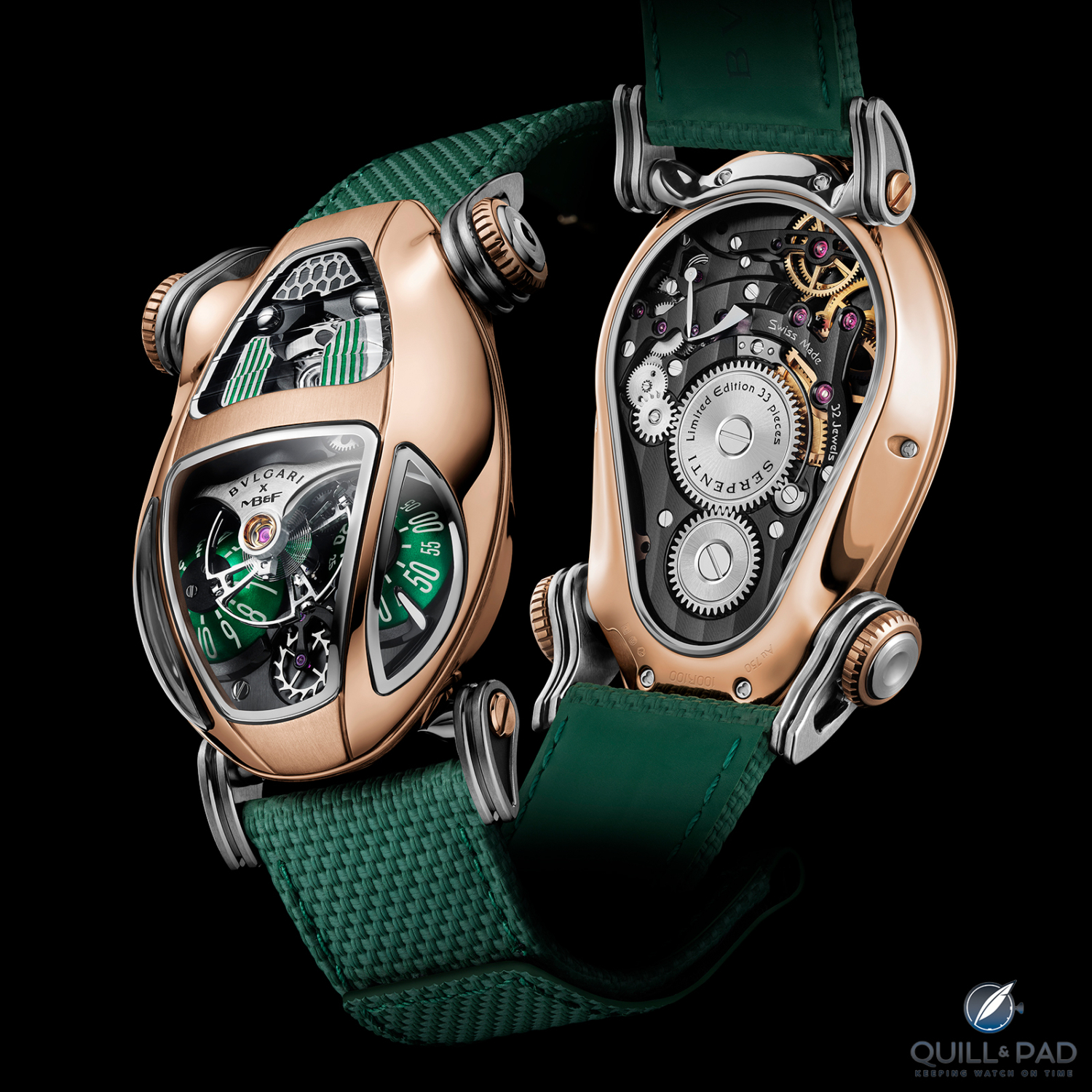 New Release: Bvlgari X MB&F Serpenti - Look Out, it Doesn’t Bite, it ...