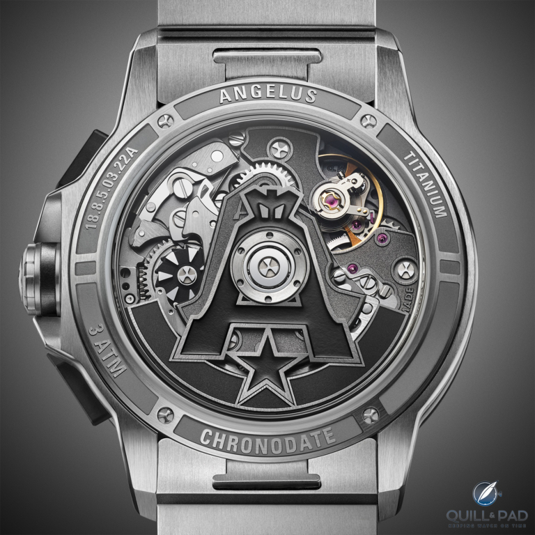 New Release: Angelus Chronodate Titanium, Magnetic Silver Edition ...