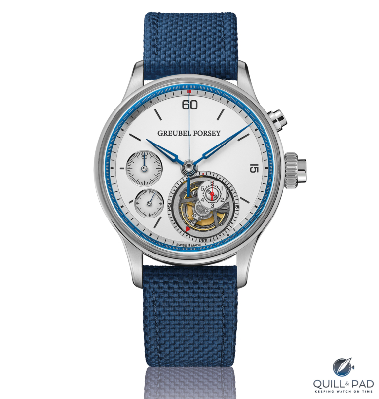 New Release: Greubel Forsey Nano Foudroyante Flying Tourbillon Flyback ...